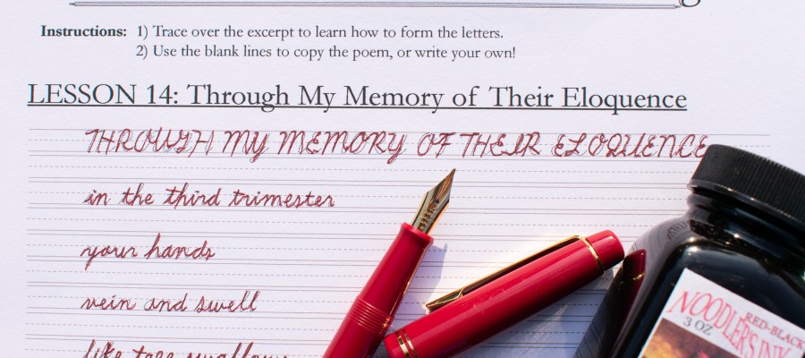 Learn Cursive With Lunatic Engine – Paul Pearson